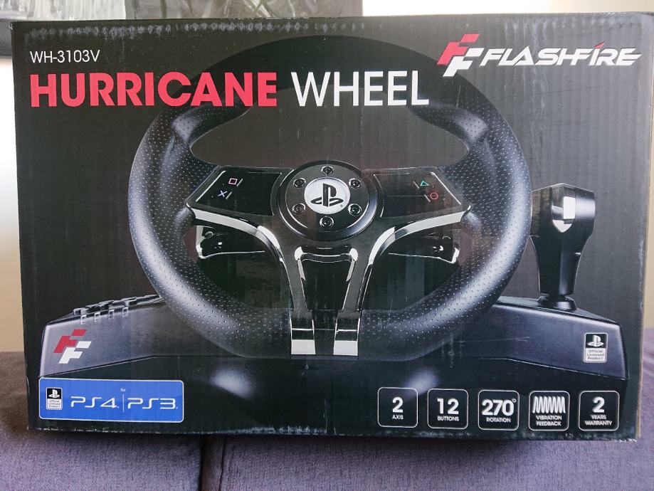 Volan za PS4 Hurricane Wheel