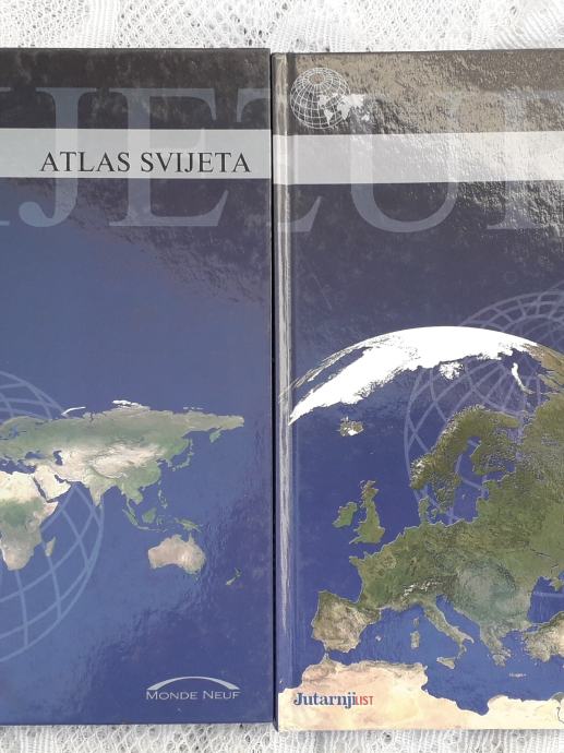 KOMPLET ATLASA SVIJETA 1-5