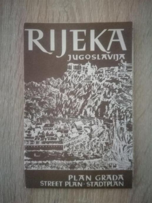 Rijeka - Plan grada (Četvrto dopunjeno izdanje)