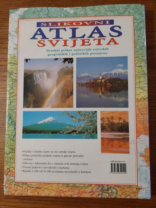 SLIKOVNI atlas svijeta - Urednik : William R. MEAD