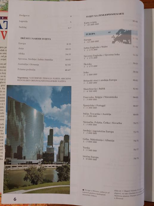 SLIKOVNI atlas svijeta - Urednik : William R. MEAD