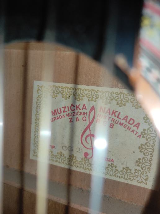 klasična gitara Muzička naklada Zagreb