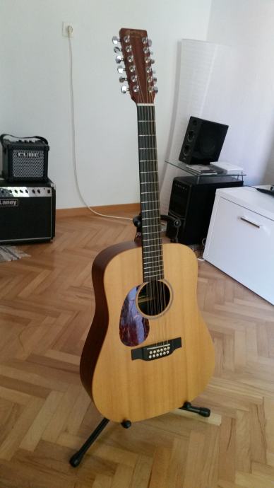 Martin D12X1AE left hand 12-string, gitara za ljevake