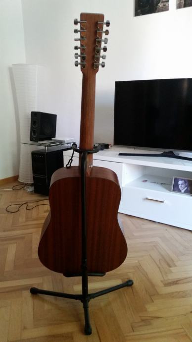 Martin D12X1AE left hand 12-string, gitara za ljevake