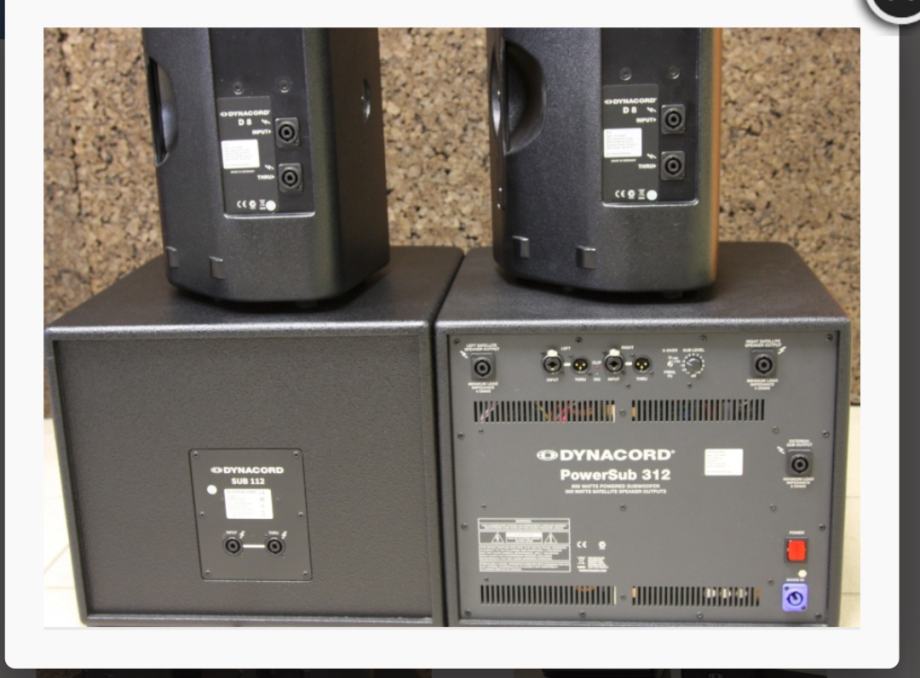 Dynacord kutije sa prevlekama