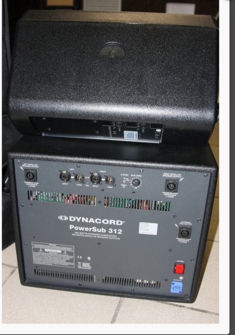 Dynacord kutije sa prevlekama