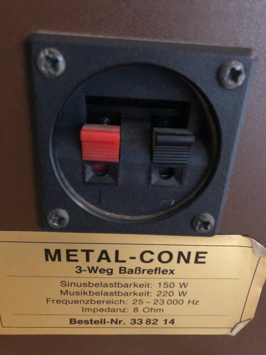 High End Metal-cone zvučnici
