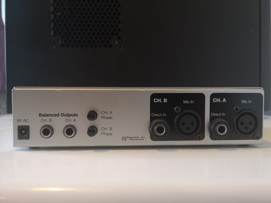 M-audio Dmp3 microphone preamp