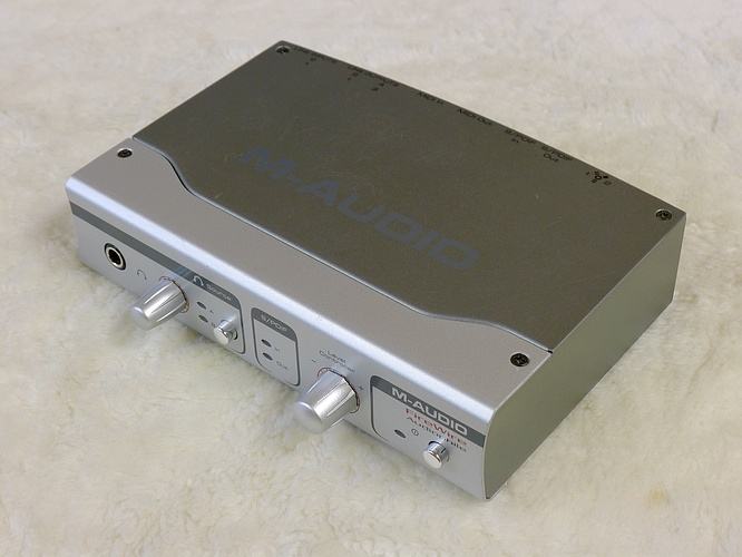 M-Audio Audiophile Firewire Audio & MIDI Interface
