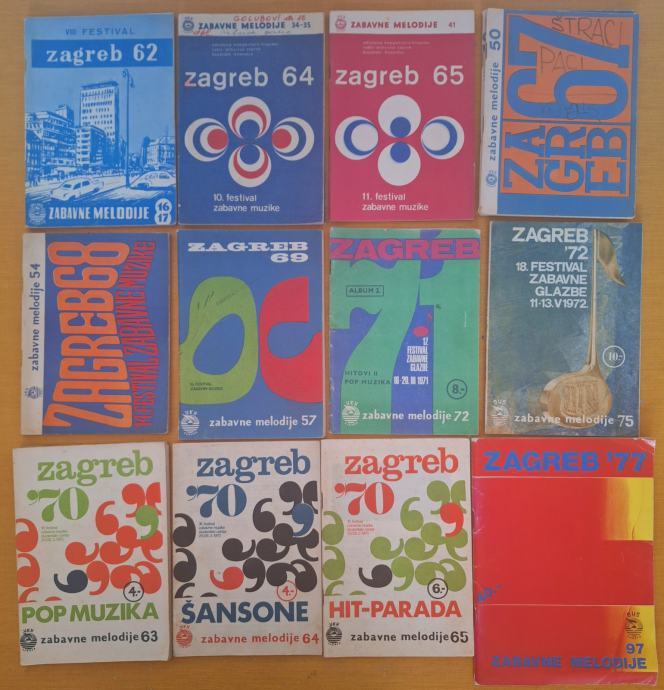 Notne knjižice - metronom - Zagreb festival zabavne glazbe