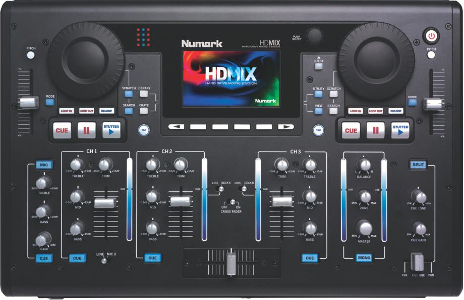 Numark HDMix profesionalni DJ mikser CD/DVD player sa Hard diskom