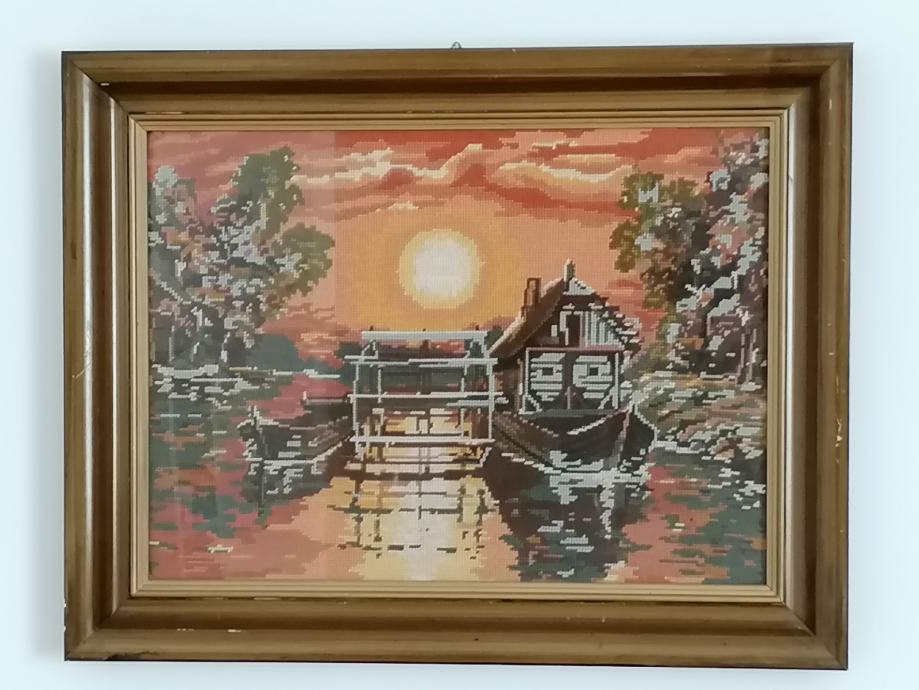 Goblen Mlin na rijeci