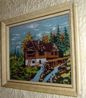 Slika - goblen - Stari mlin