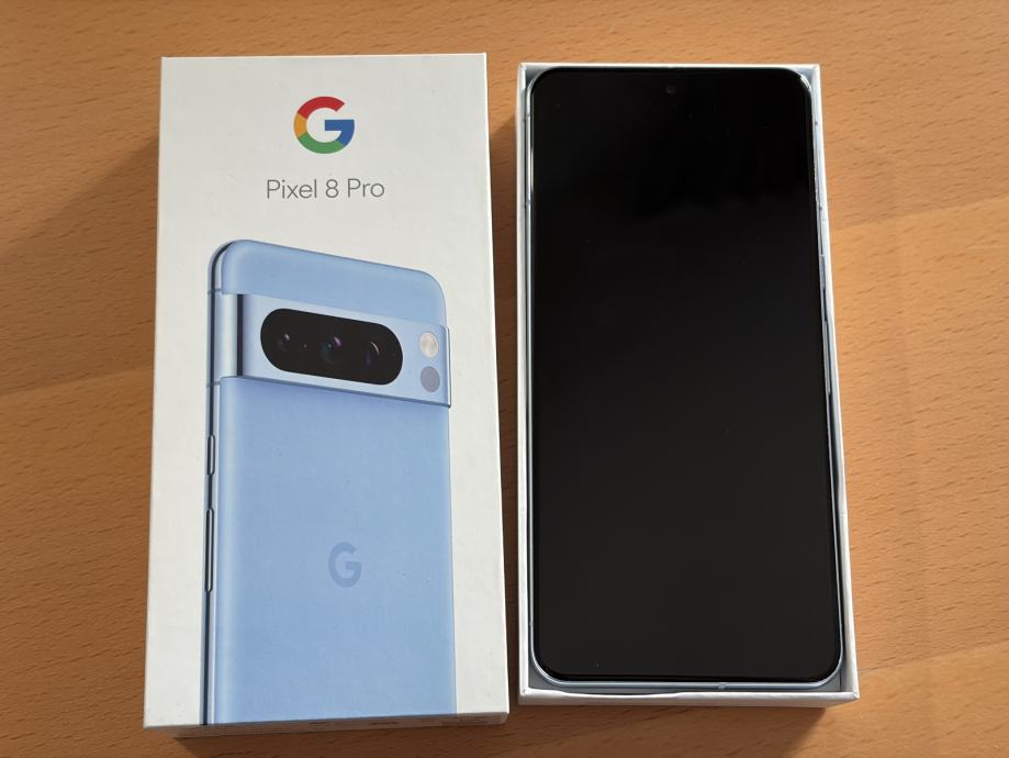 Google Pixel 8 Pro, 256 GB, Bay plavi, sa 2 original maskice
