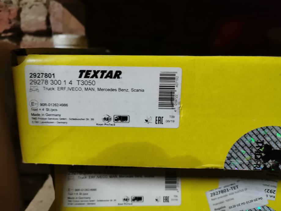 Disk pločice textar