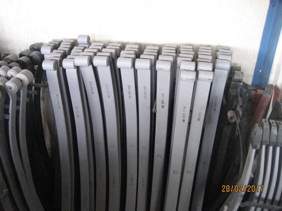 Feder plate, federi, gibnjevi, lisnate opruge, Sprinter, Crafter, Ford
