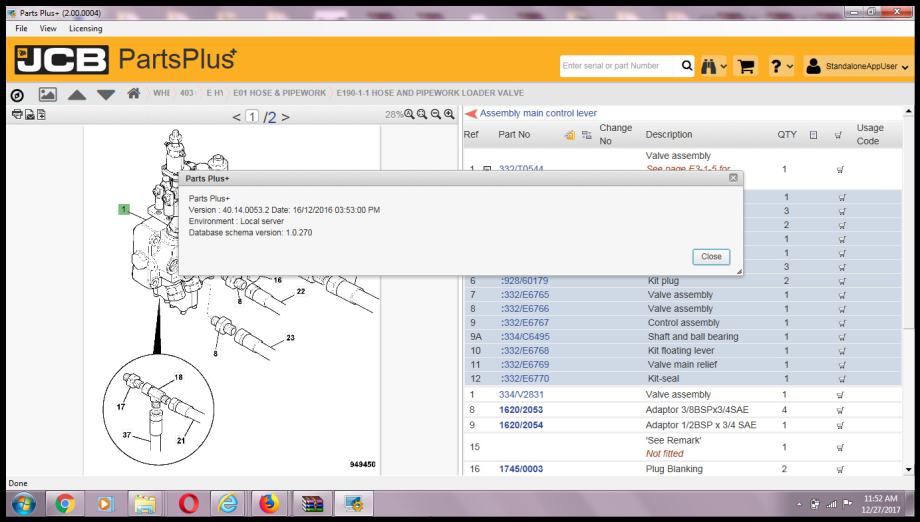 JCB elektronski katalog rezervnih dijelova - neograničena licenca