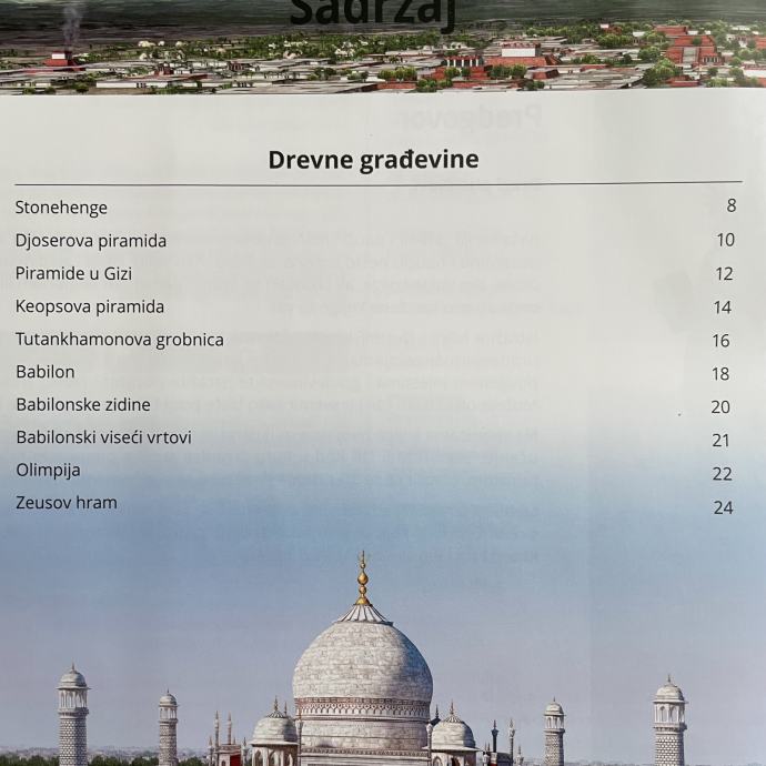 Čudesna arhitektura - interaktivna 3D knjiga / 68str iz 2019. /očuvana