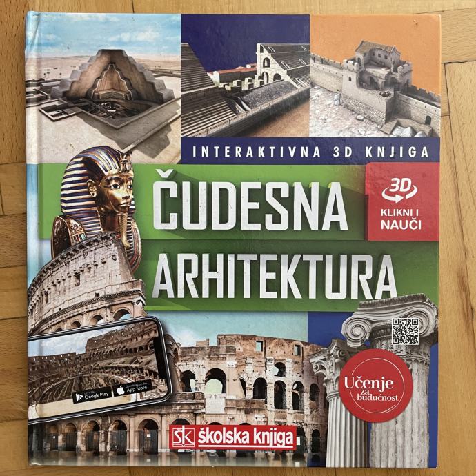 Čudesna arhitektura - interaktivna 3D knjiga / 68str iz 2019. /očuvana