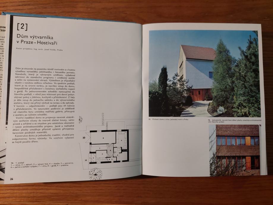 RODINNÉ domy v ČSSR a v ZAHRANIČÍ - Stanislav KOLÁČEK & F. KOBOSIL