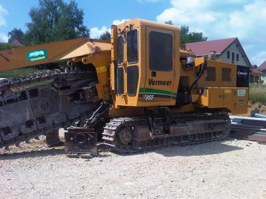 Vermeer T855 kanalokopač - rovoglodač -freza za iskop kanala