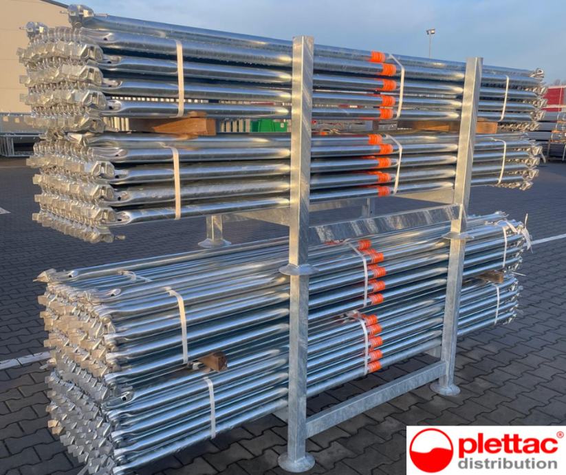 Vodoravni grednik za modularne skele, sustav PDM (metrički) 3 m