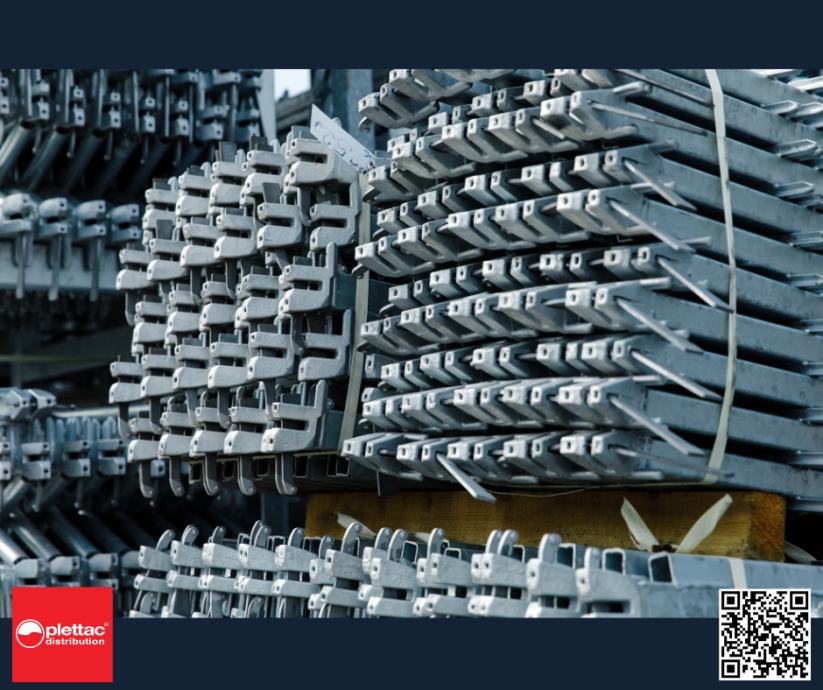 Skela, Građevinske modularne skele colovne 2000m2, zavarene platforme