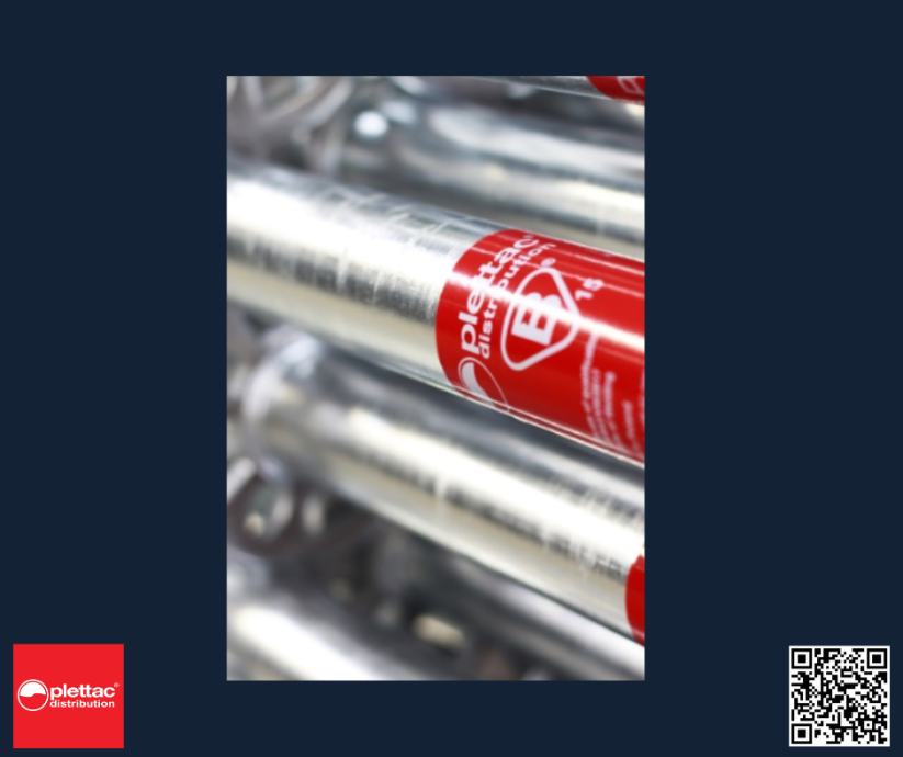 Skela, Građevinske modularne skele colovne 2000m2, zavarene platforme