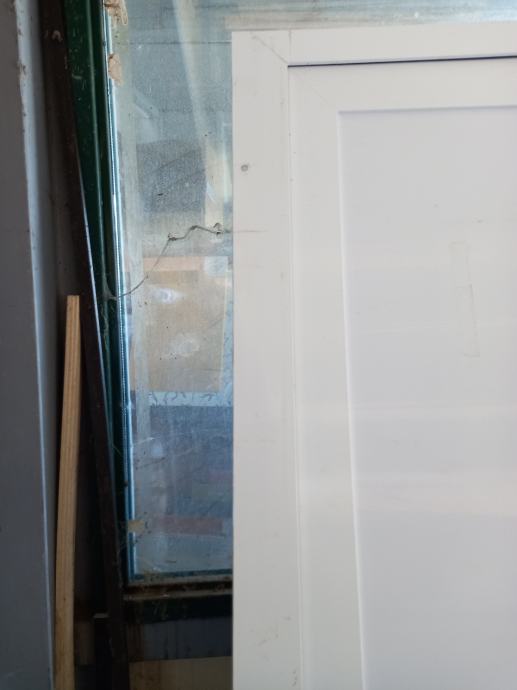 ALU I PVC VRATA-BIJELA PUNI PANEL