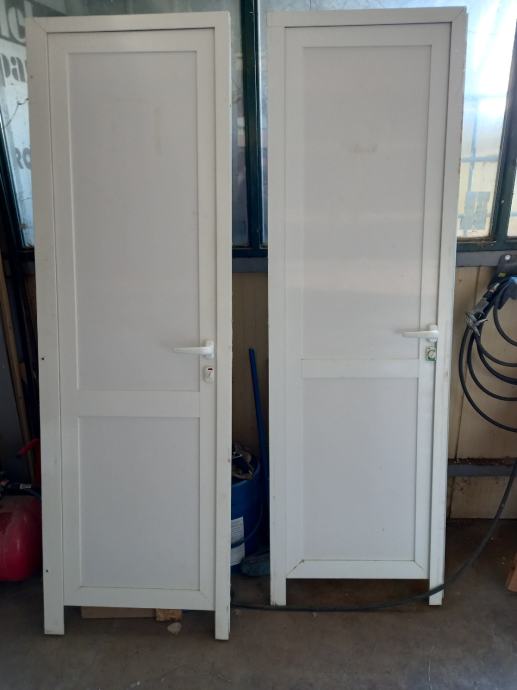 ALU I PVC VRATA-BIJELA PUNI PANEL
