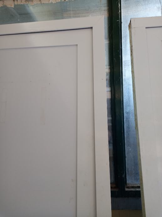 ALU I PVC VRATA-BIJELA PUNI PANEL