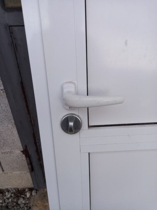 ALU I PVC VRATA-BIJELA PUNI PANEL