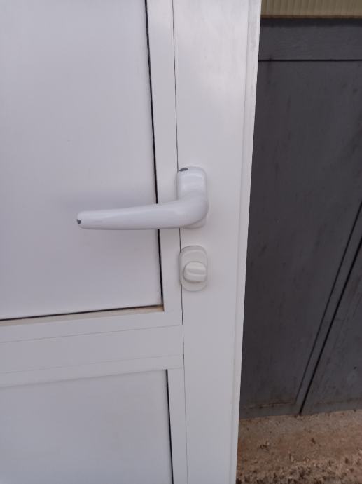 ALU I PVC VRATA-BIJELA PUNI PANEL