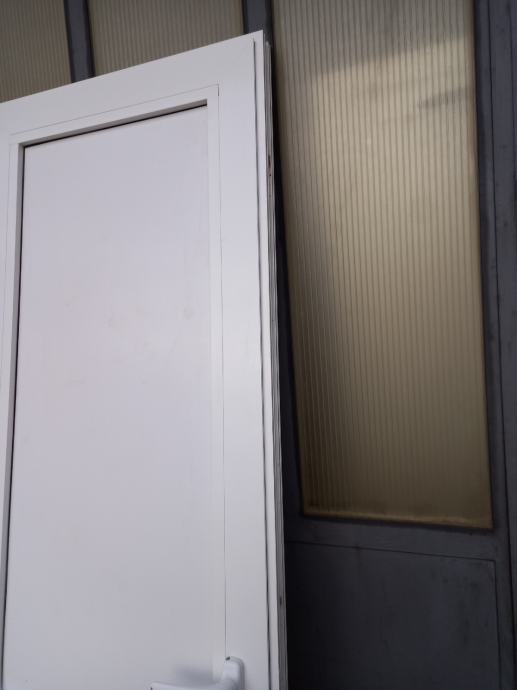 ALU I PVC VRATA-BIJELA PUNI PANEL