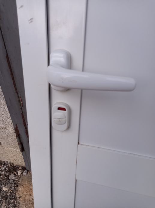 ALU I PVC VRATA-BIJELA PUNI PANEL