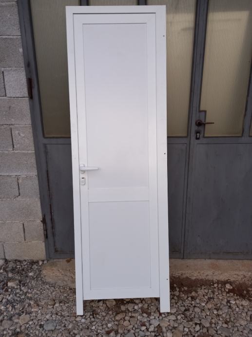 ALU I PVC VRATA-BIJELA PUNI PANEL