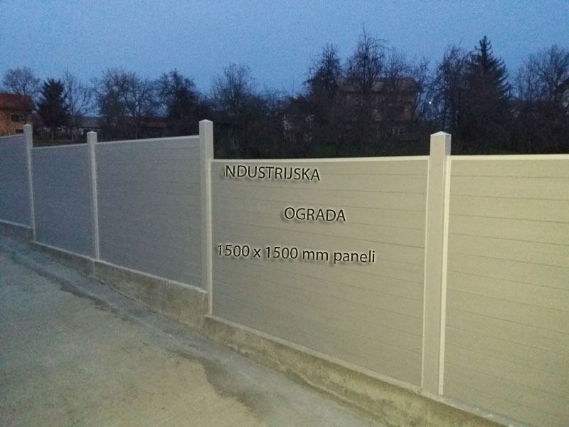 PLASTIČNE Pvc OGRADE I DVORISNA VRATA