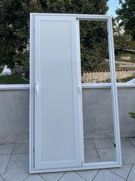 PVC klizna vrata s okvirom