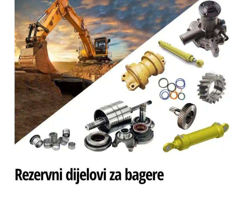 dijelovi bager