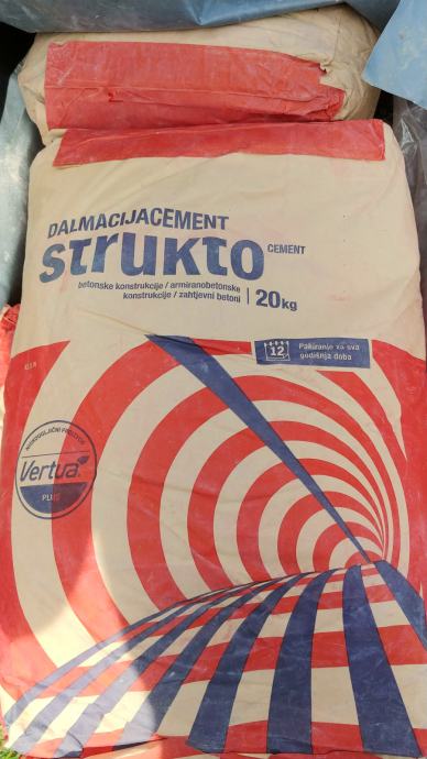 Cement, strukto