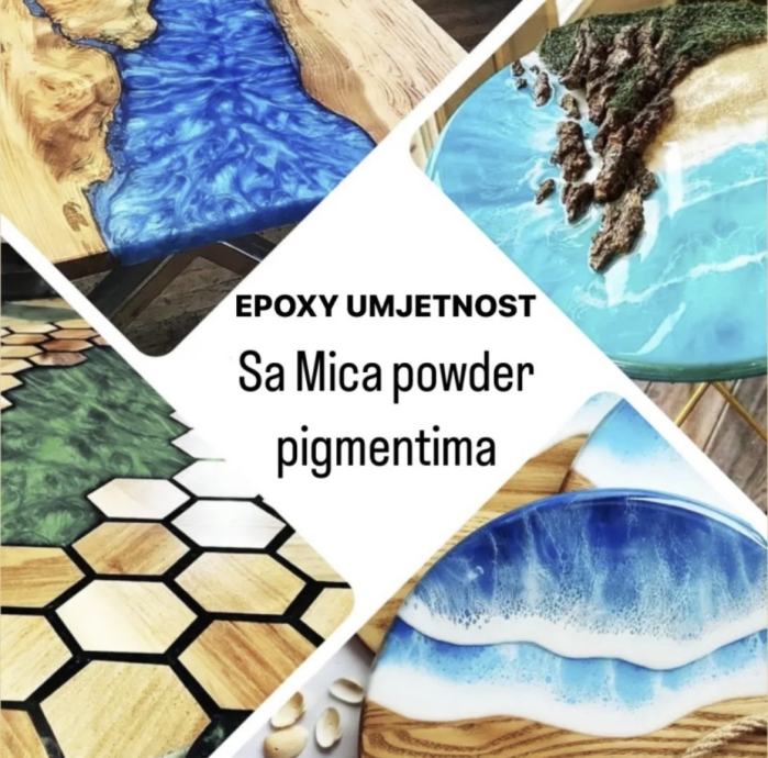 Epoxy eposki epoksid pigmenti set od 24 boje *480g boje