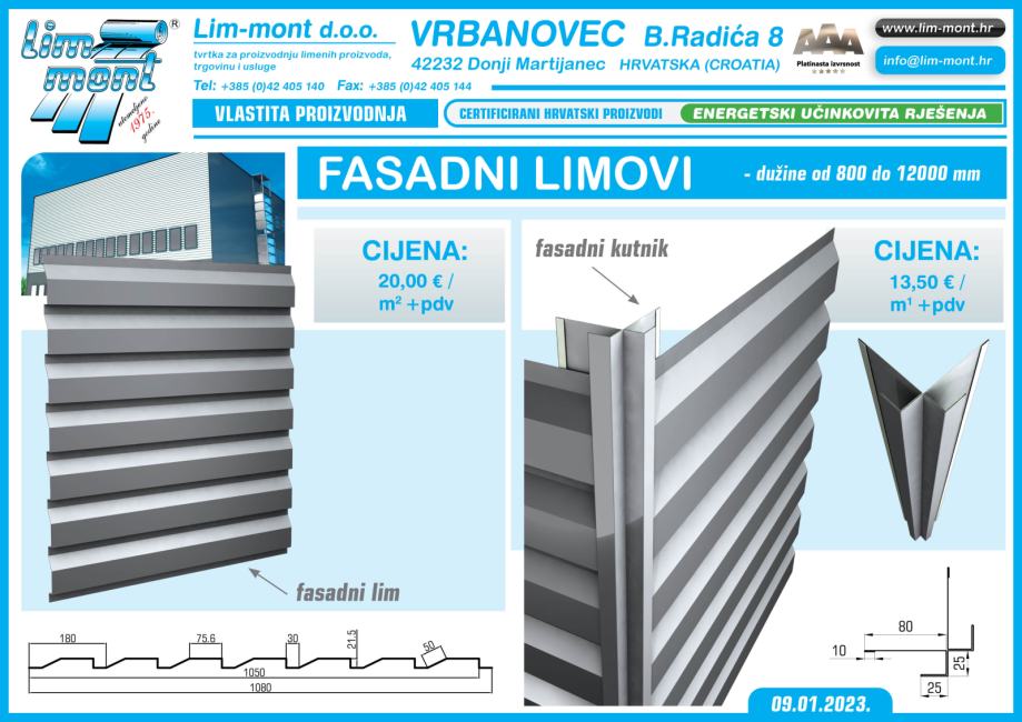 FASADNI LIM / FASADNI KUTNIK