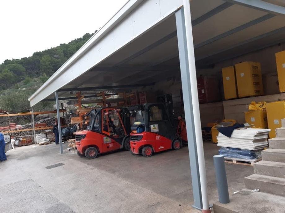 Izrada metalnih konstrukcija, skladišta, hala, nadstrešnica