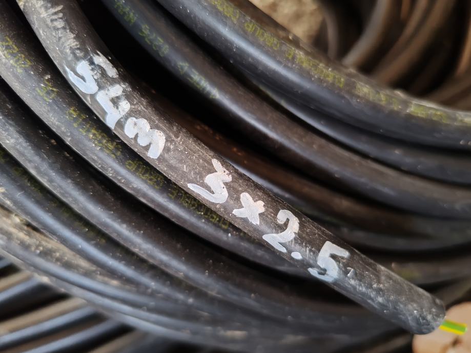 kabel 3x2.5 podzemni 54m