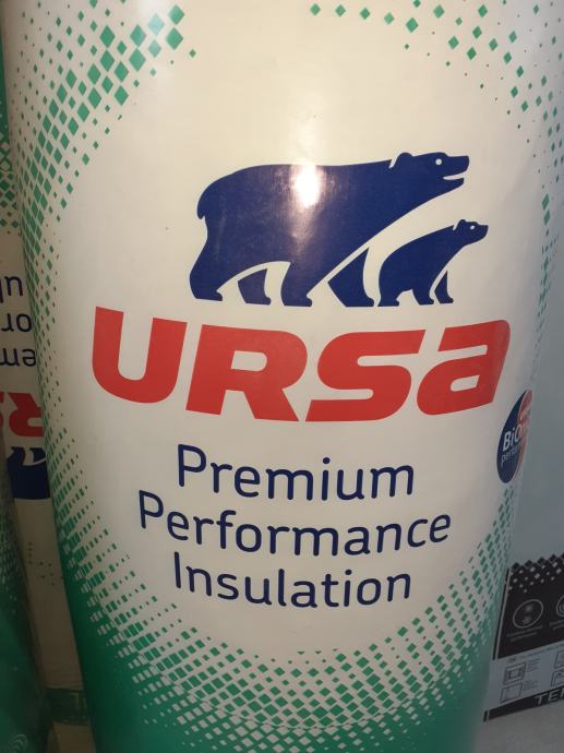 Mineralna staklena vuna URSA SF34 10 cm