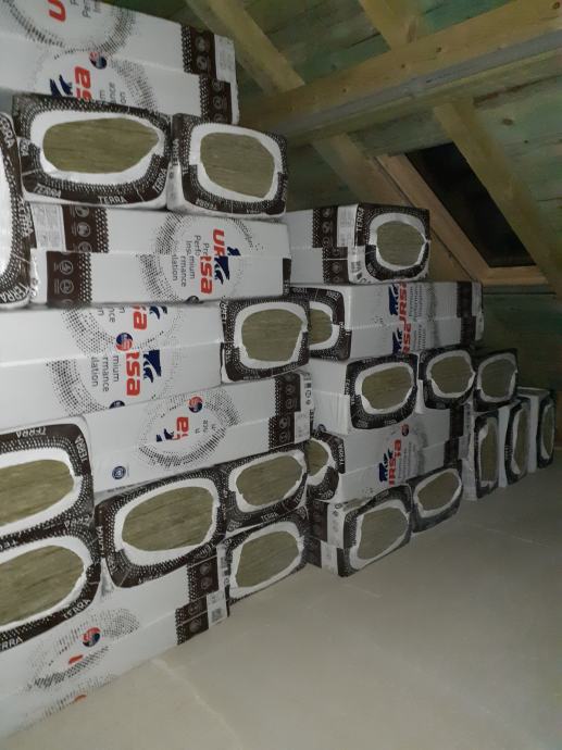 Mineralna staklena vuna URSA TERRA 66Ph, 10 cm