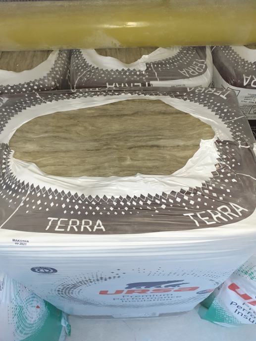 Mineralna staklena vuna URSA TERRA 66Ph, 10 cm