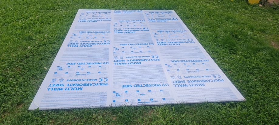 PRODAJEMO POLIKARBONATNE PLOČA (LEXAN) DEBLJINE 16 MM, mliječni
