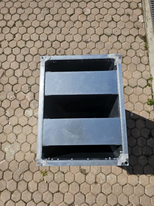 Prigušivač PBP 400×300 L 750