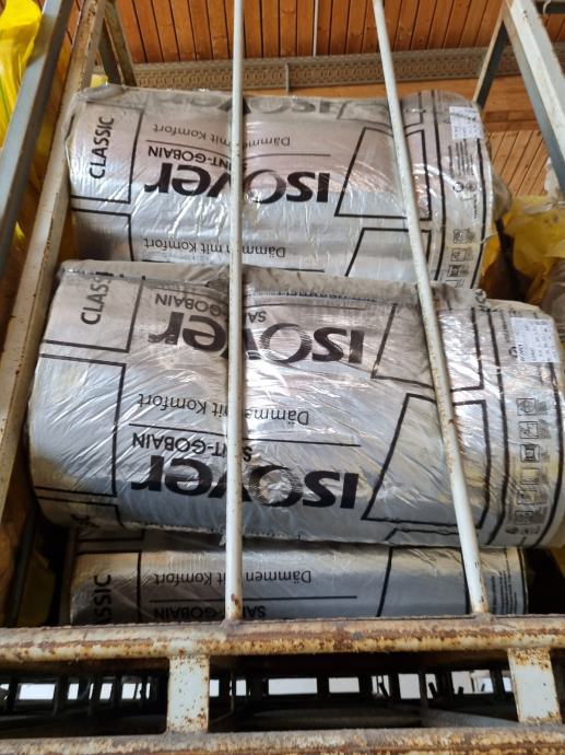 Staklena vuna s alu folijom